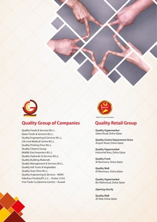 Quality Group of Companies Corporate profile | PDF