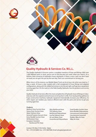 Quality Group of Companies Corporate profile | PDF