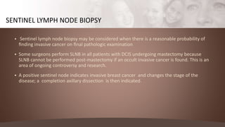 Sentinel lymph node breast ca | PPTX