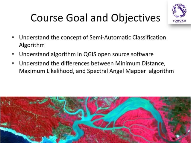 Semi-Automatic Classification Algorithm: The differences between Minimum Distance, Maximum ...