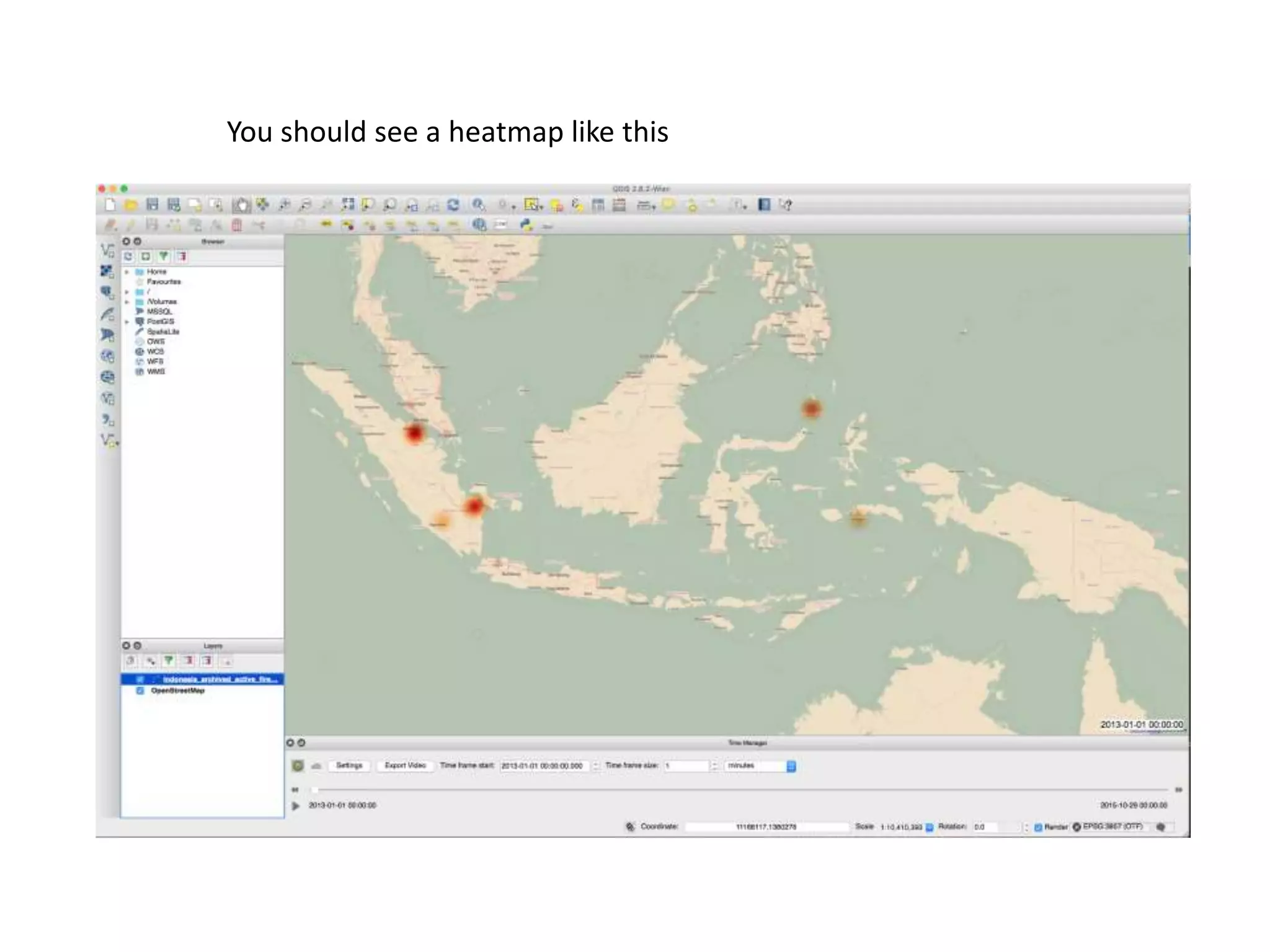 QGIS TimeManager Heatmap Tutorial | PPTX | Web Development | Internet