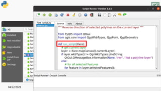 Qgis and python | PPT
