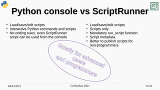 Qgis and python | PPT