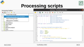 Qgis and python | PPT
