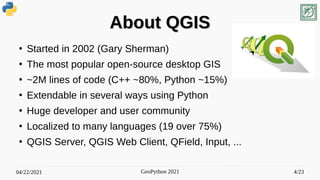 Qgis and python | PPT