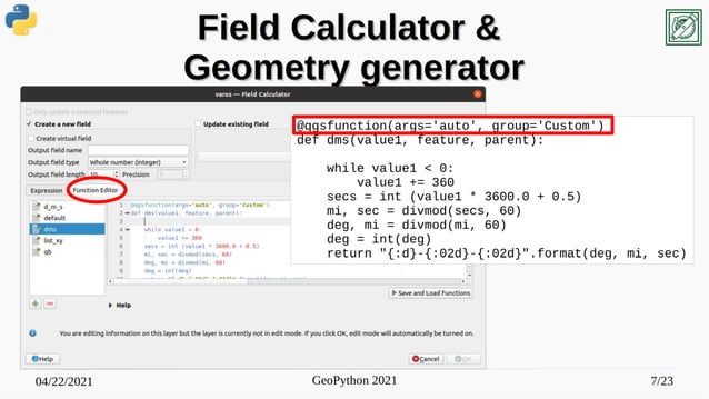 Qgis and python | PPT | Free Download