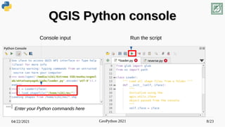 Qgis and python | PPT