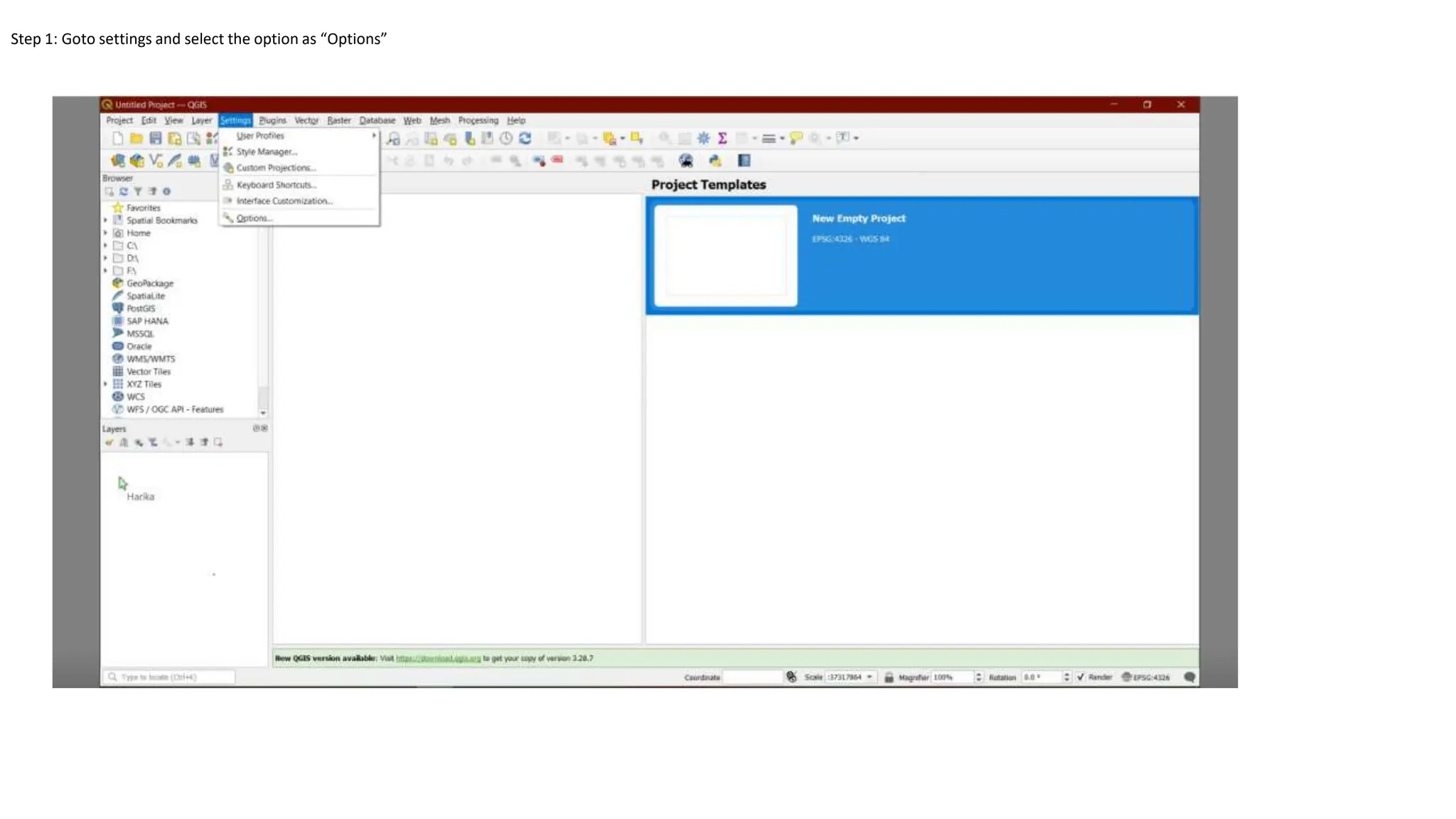 Qgis Application Environment Variable Updation Steps.pptx | Computing | Technology & Computing