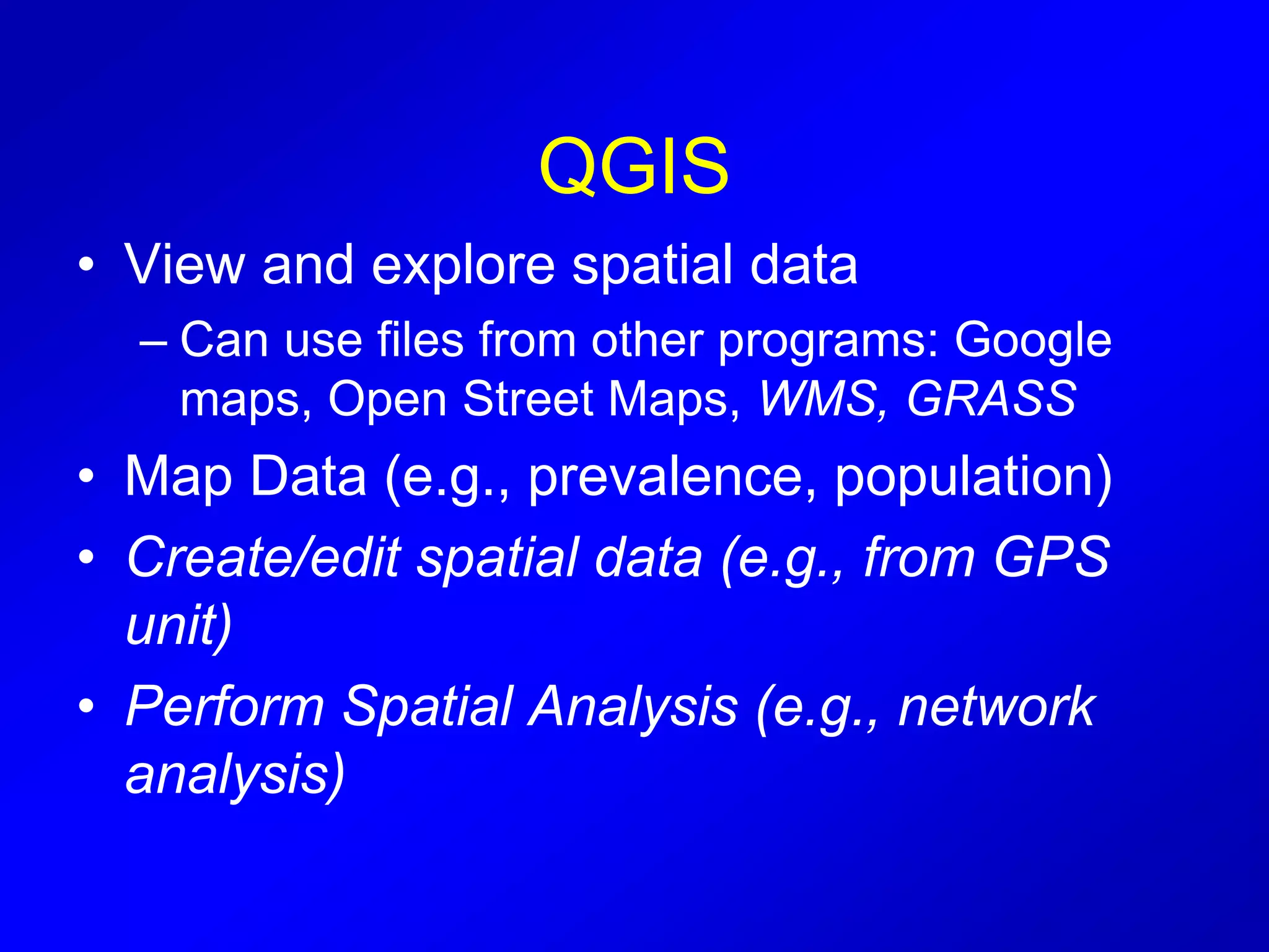QGIS Module 1 | PDF | Geography | Science