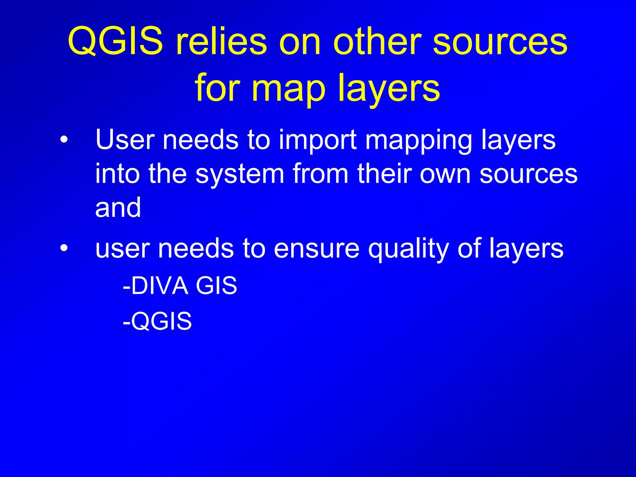QGIS Module 1 | PDF