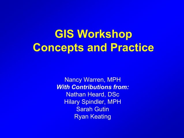 QGIS Module 1 | PDF | Geography | Science