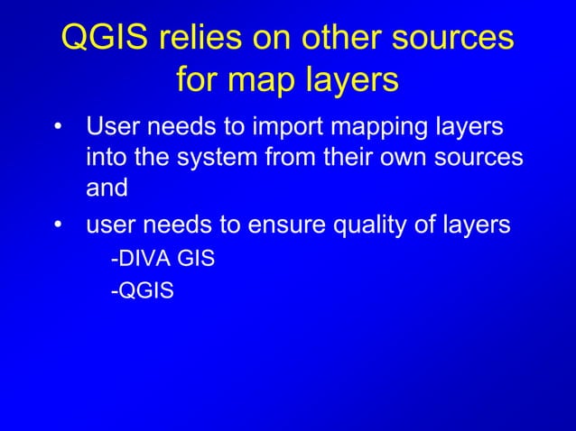 QGIS Module 1 | PDF | Geography | Science