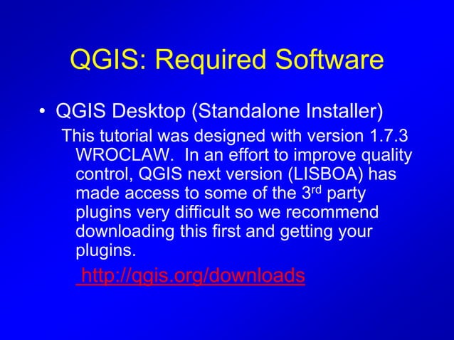 QGIS Module 1 | PDF | Geography | Science