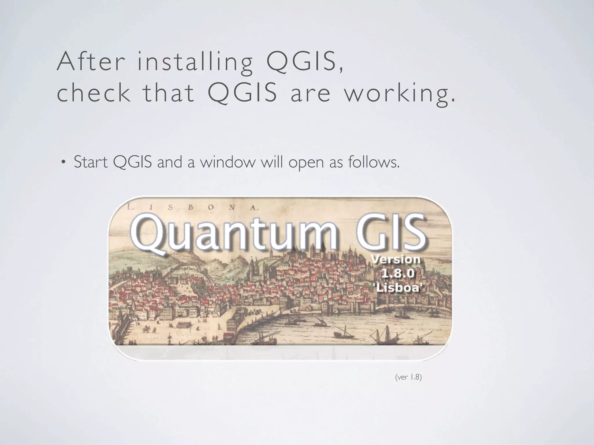 Qgis install guide | PPT