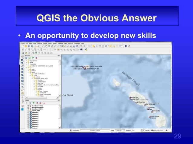 QGIS Open Source Desktop GIS | PPT | Free Download