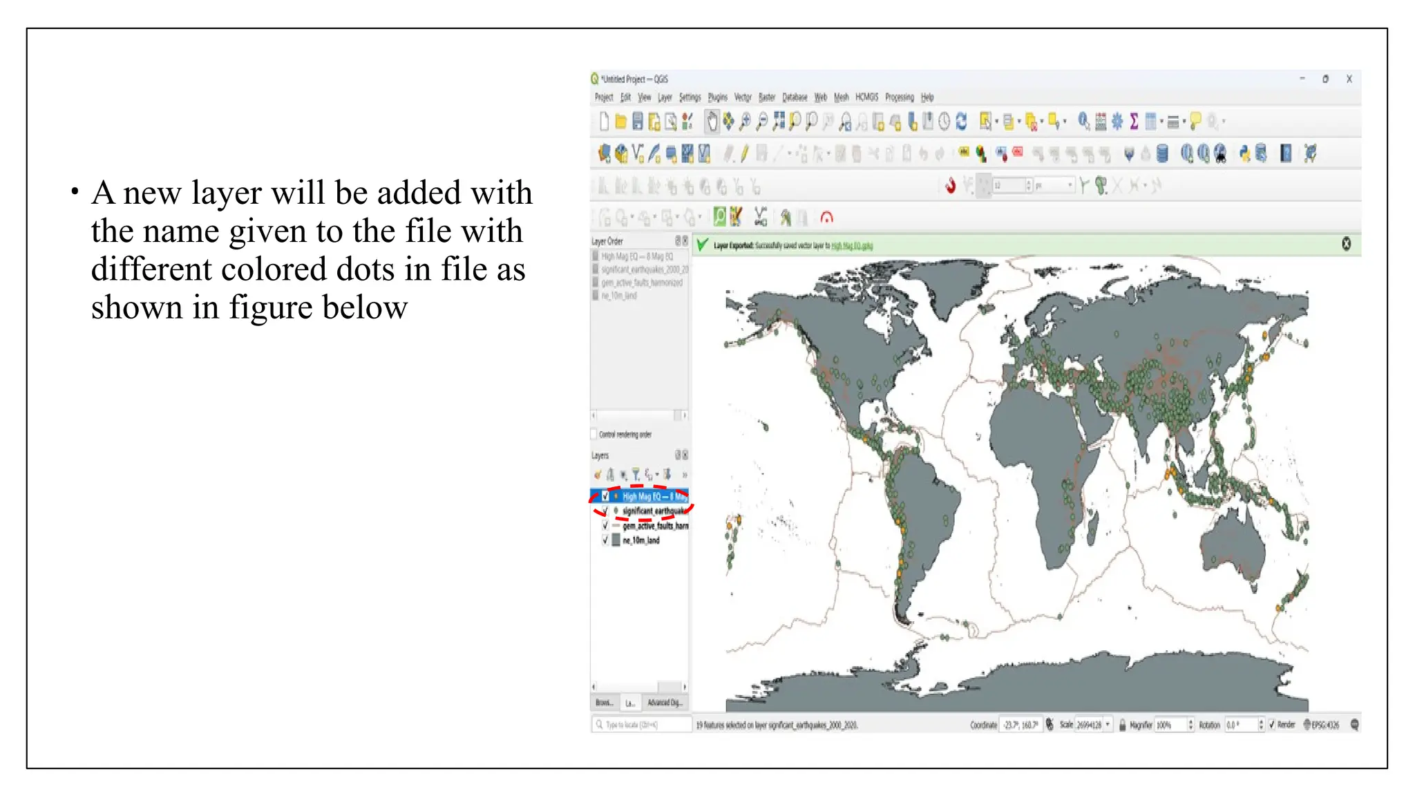 Visualization of historical record of Earthquakes by using QGIS.pptx
