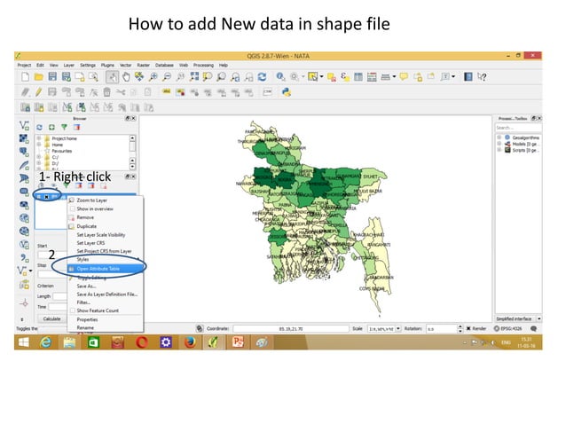 Qgis training nata | PPT