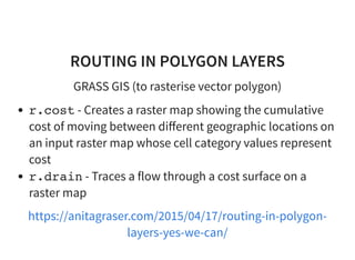 Creating and indoor routable network with QGIS and pgRouting | PPT