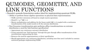 PyData Miami 2019, Quantum Generalized Linear Models | PPT