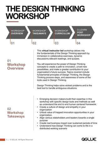 Certificate program in design thinking | PDF