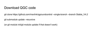 Customising QGroundControl | PPTX