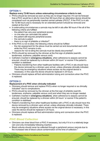 IV Cannula Infection | PDF