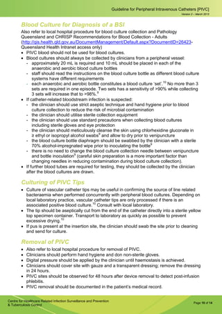 IV Cannula Infection | PDF