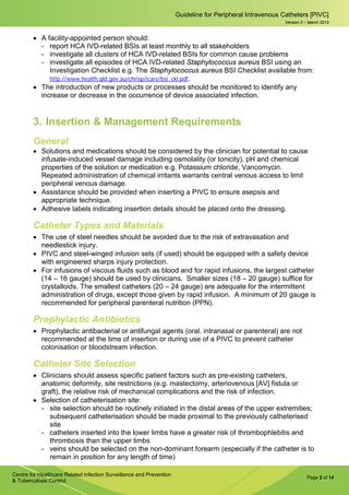 IV Cannula Infection | PDF