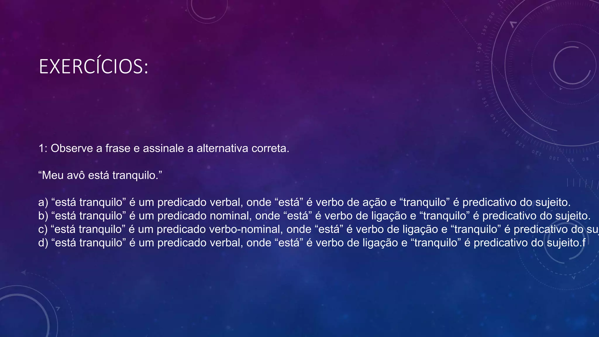 Tipos de predicados | PPT