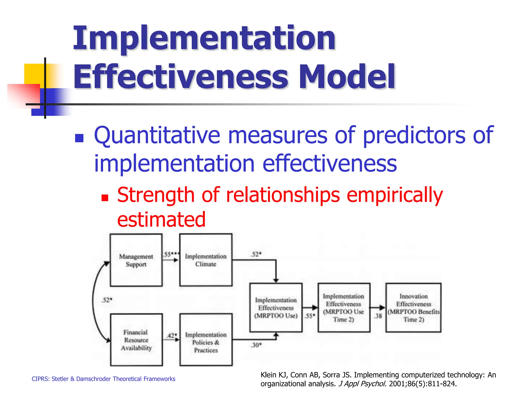 Implementation Research TheoreticalFamework.ppt