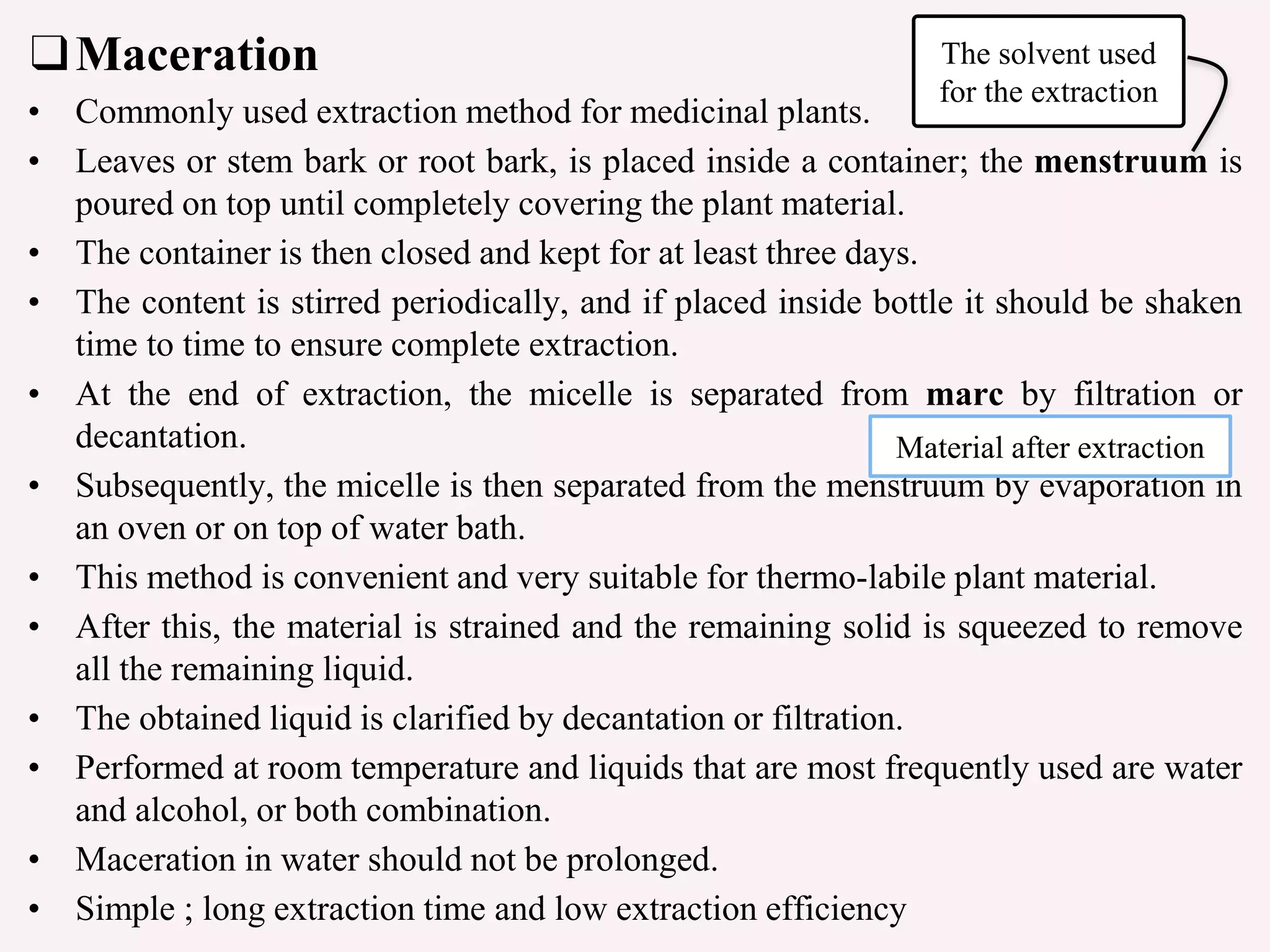 Conventional and modern methods of Extraction | PPTX