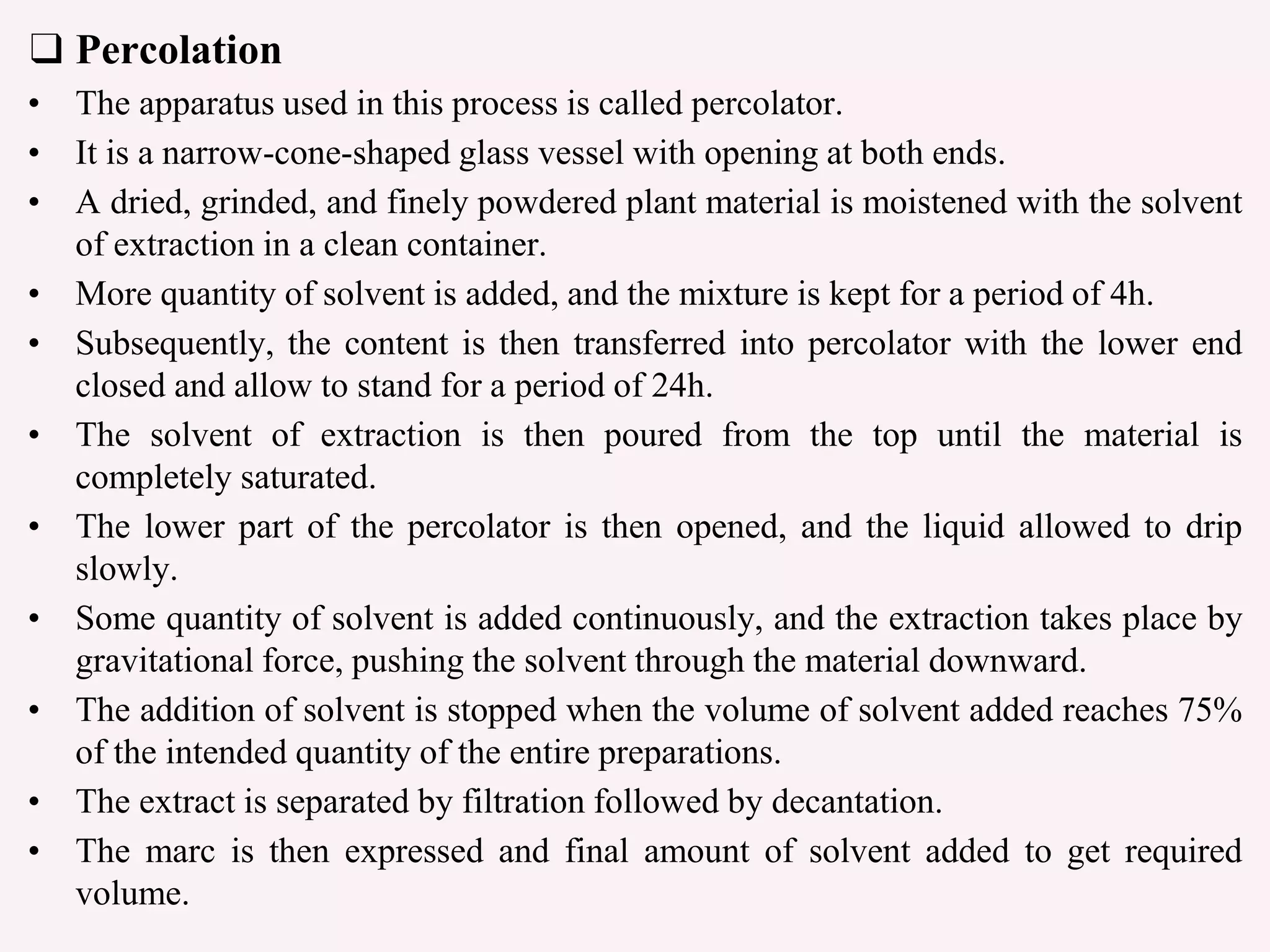 Conventional and modern methods of Extraction | PPTX
