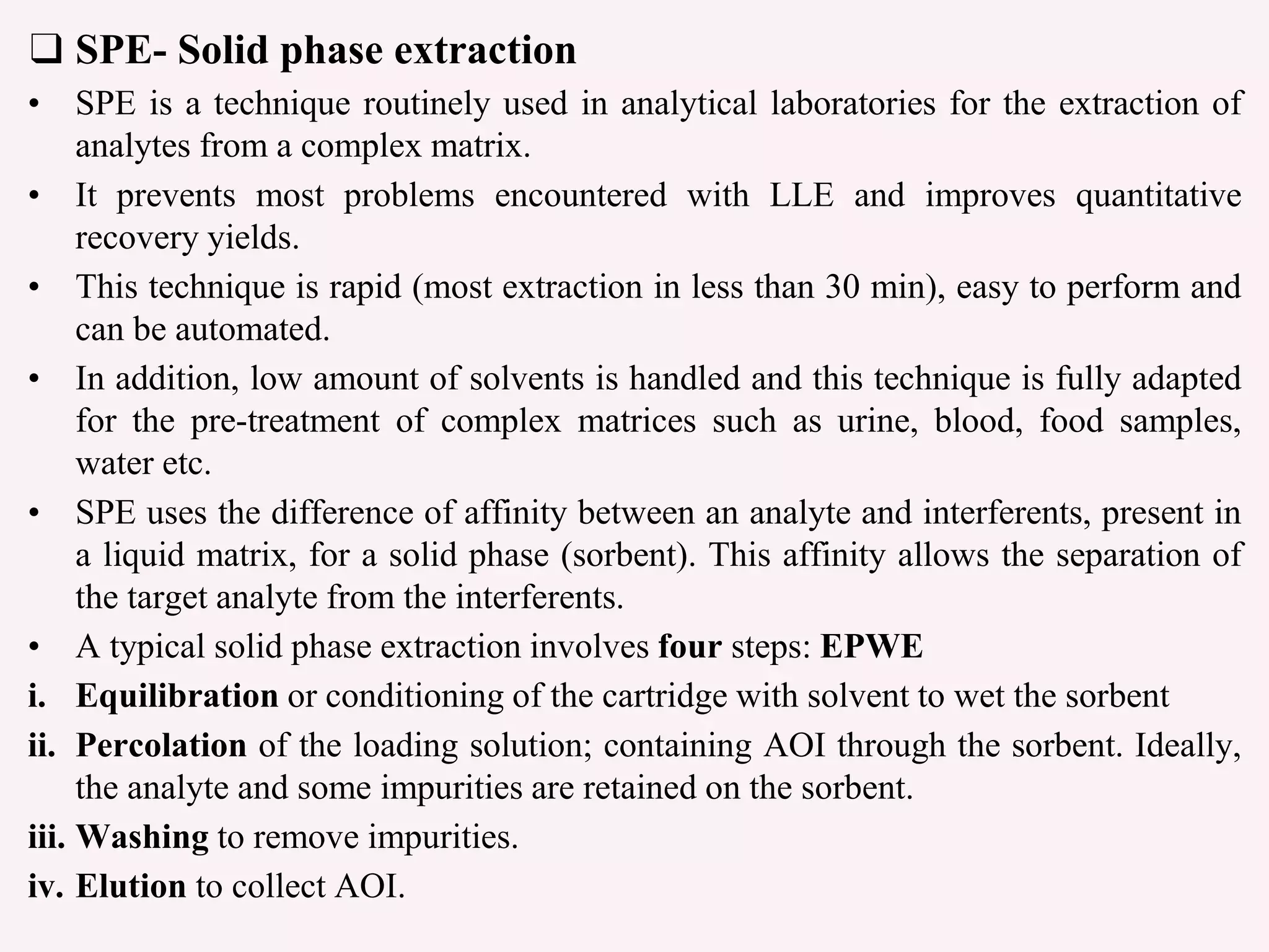 Conventional and modern methods of Extraction | PPTX
