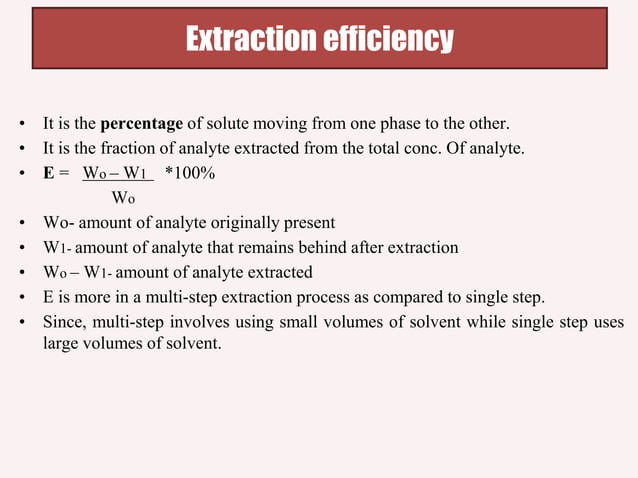 Conventional and modern methods of Extraction | PPTX