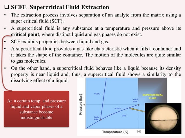 Conventional and modern methods of Extraction