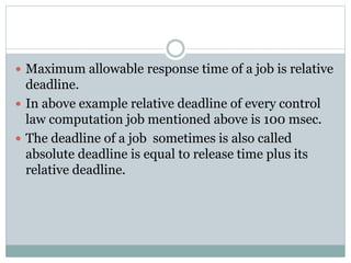 Hard versus Soft real time system | PPT
