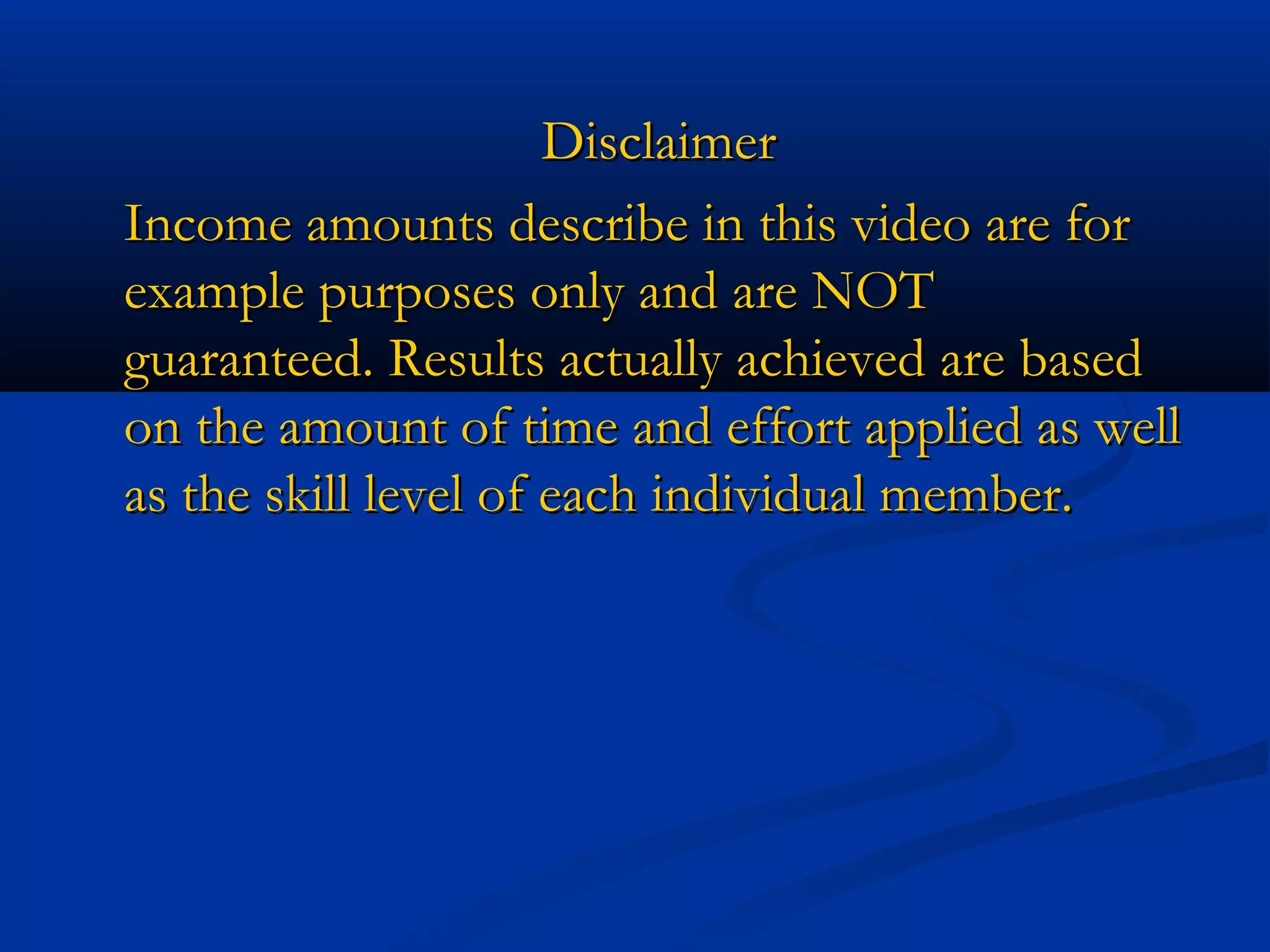 Downline Building Network Overview & Compensation Plan | PPT