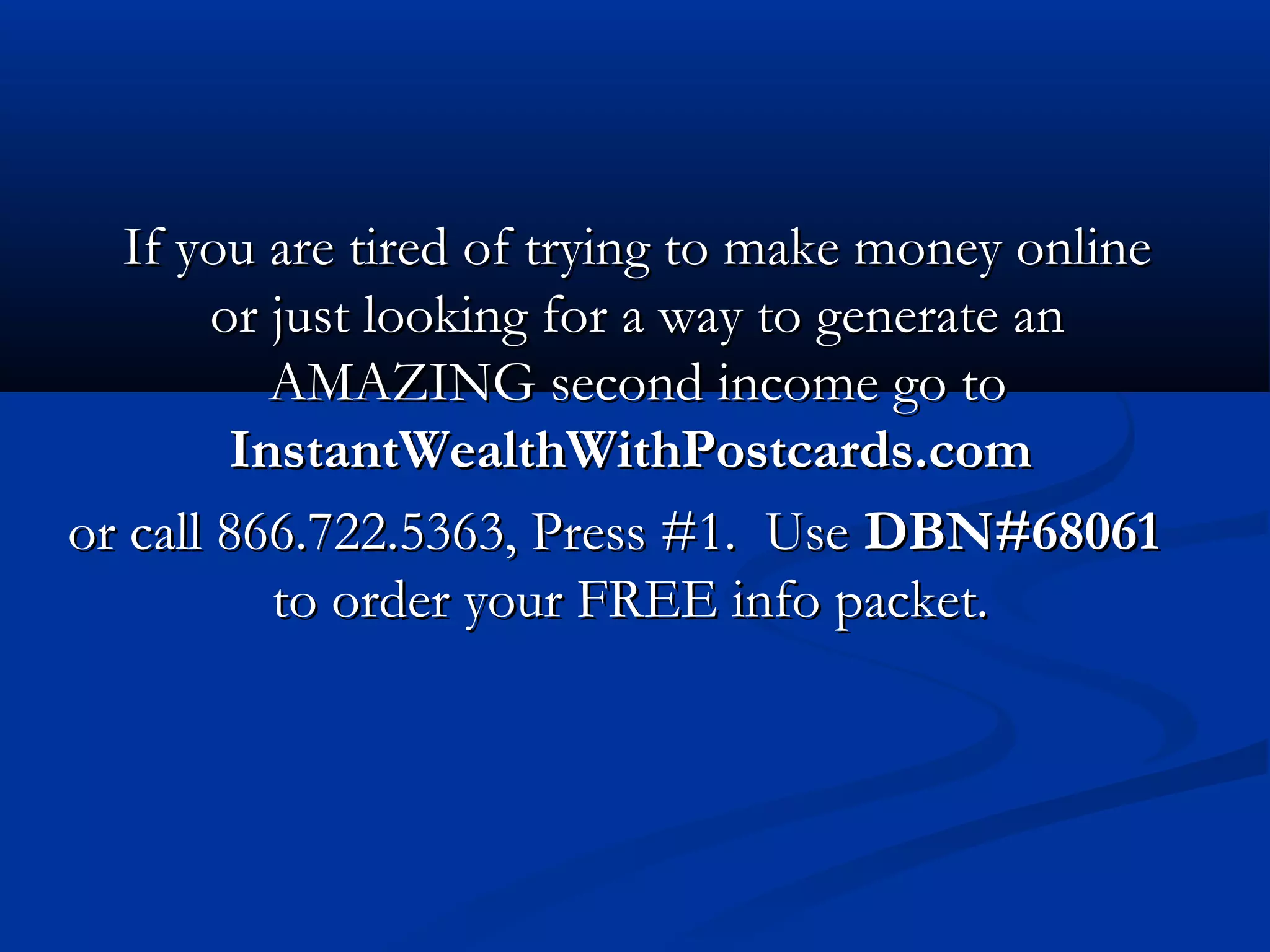 Downline Building Network Overview & Compensation Plan | PPT