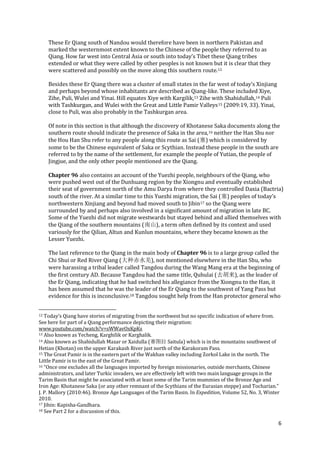Qiang 羌 references in the book of han 汉书 part 1 | PDF