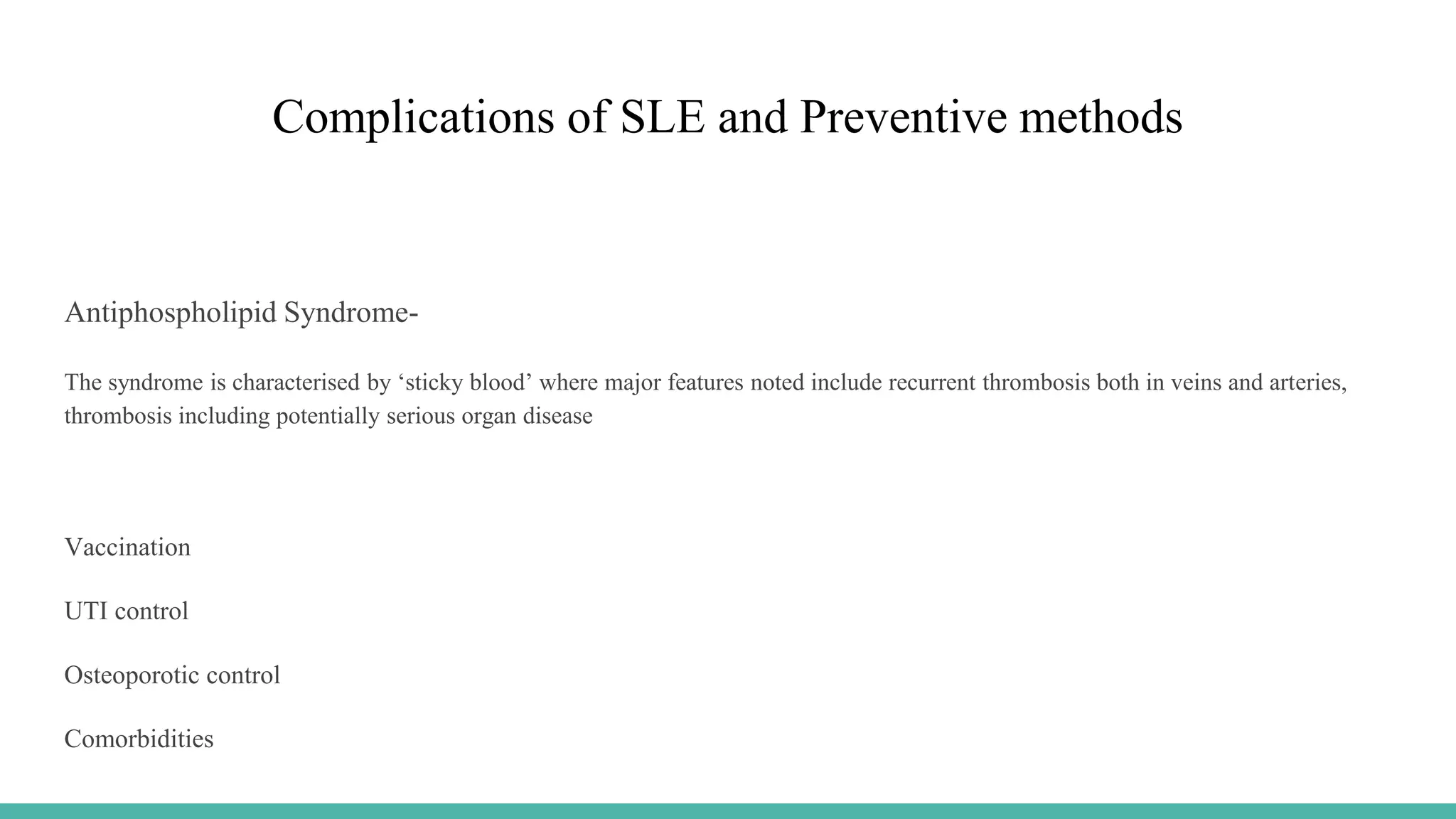 Systemic lupus erythematosus (SLE) | PPTX
