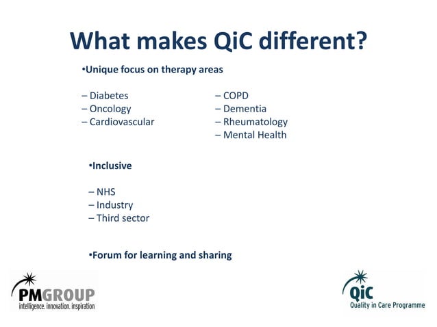 QiC Programme Presentation | PPT