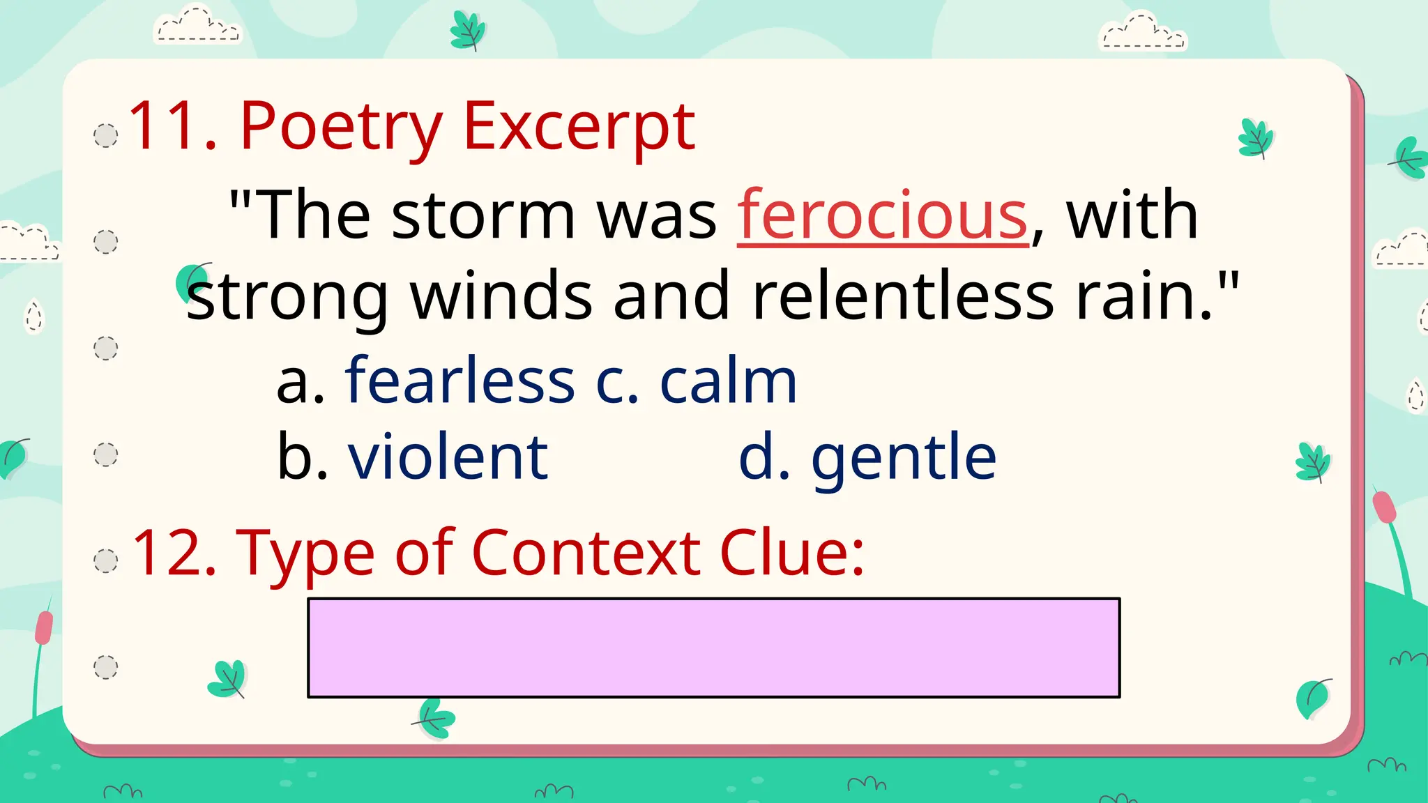 English 7-QI-Context Clues Act and Quiz.pptx