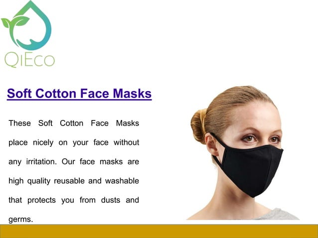Soft Cotton Face Masks | PPT