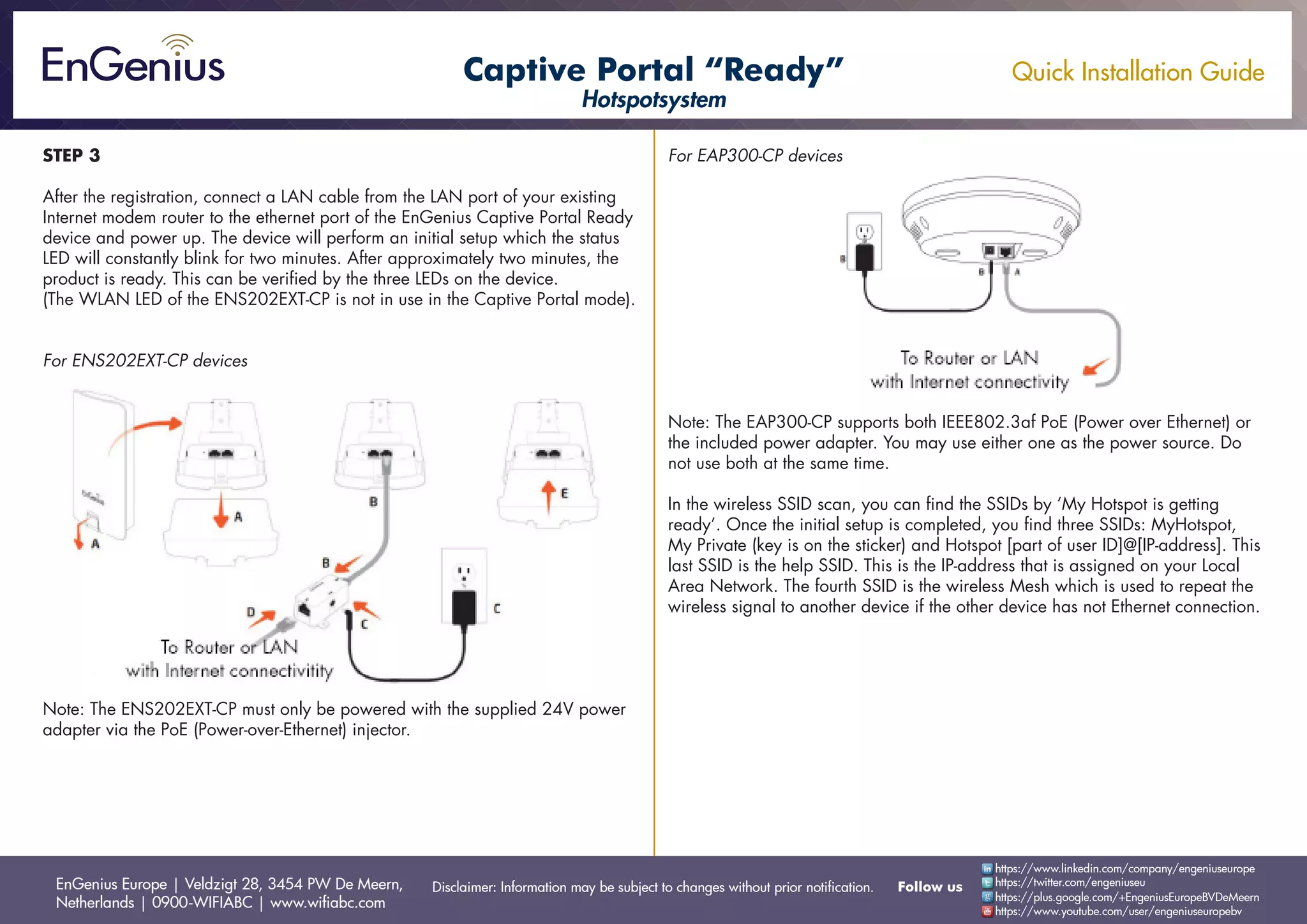 Quick Installation Guide Captive Portal Hotspotsystems English | PDF