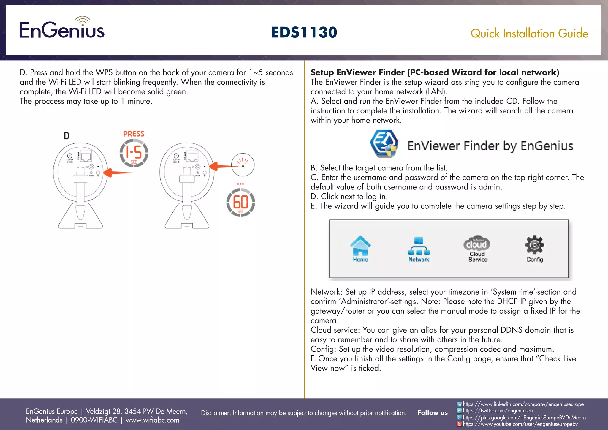 Quick Installation Guide EDS1130 English | PDF