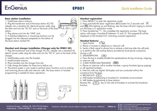 Quick Installation Guide EP801 English | PPT