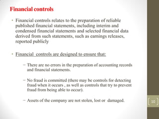 Internal control system | PPT