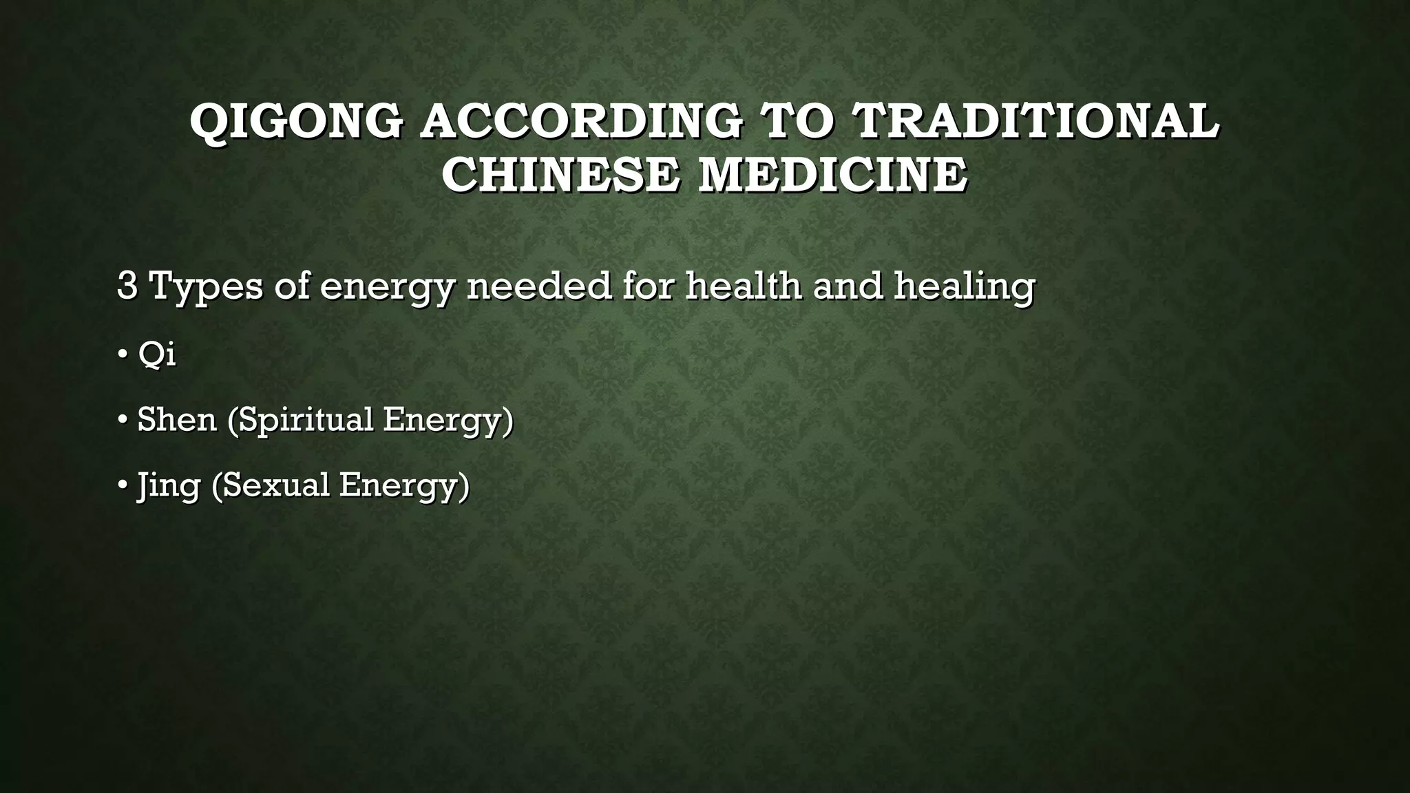 Qigong | PPT