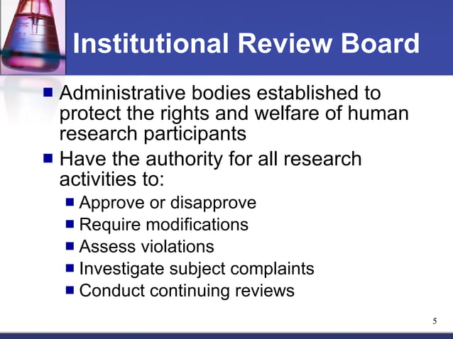 Qi Irb Presentation | PPT