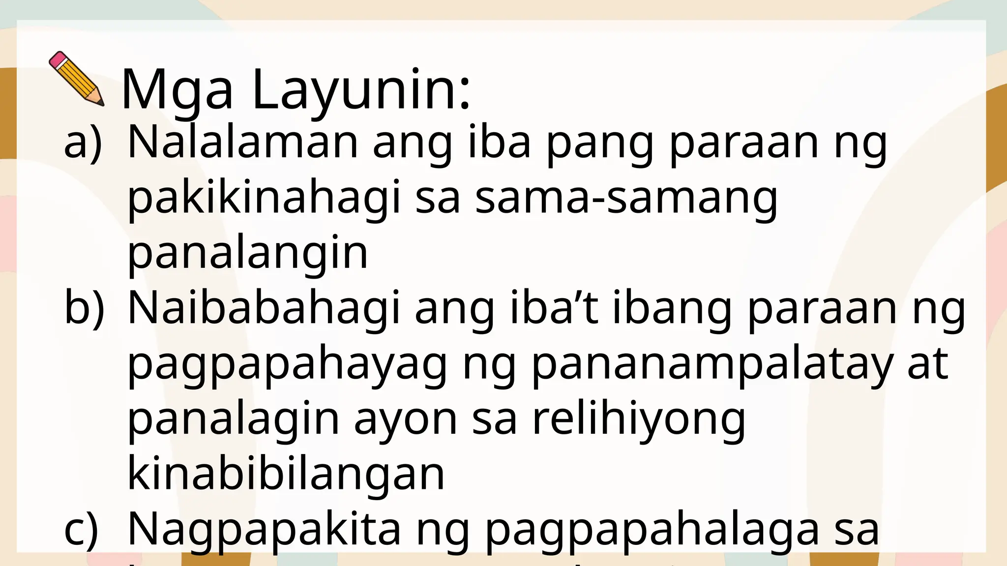 QII Week 4 Values Education 7(Panalangin Bilang Matibay na Pundasyon ng ...